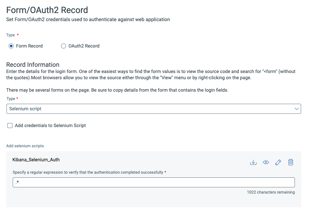 Qualys Web Application Scanning: how to configure Selenium authentication? · Vulnerability ...